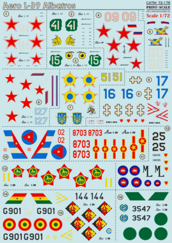 Print Scale 72-176 Aero L-39 Albatros