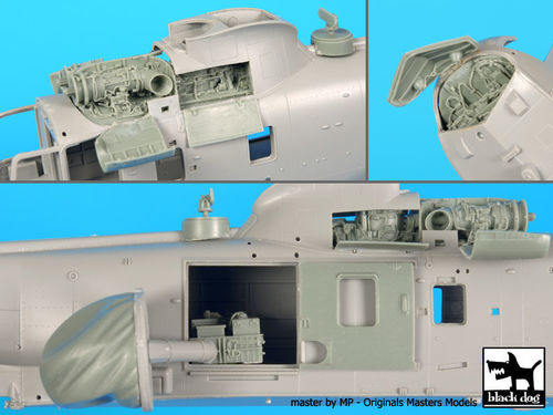 Black Dog A72056 Sea King AEW 2 Big set for Dragon