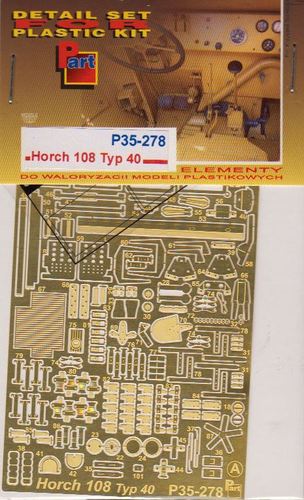 Part P35-278 Horch 108 Typ 40, ICM