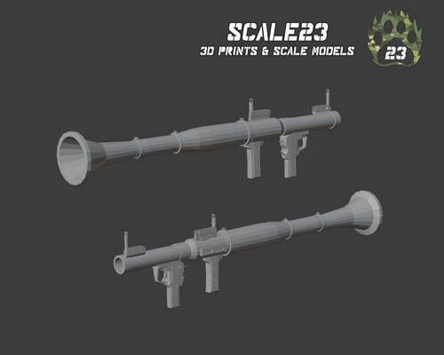 Scale23 48-U002 RPG-7 No Warhead - 2pcs