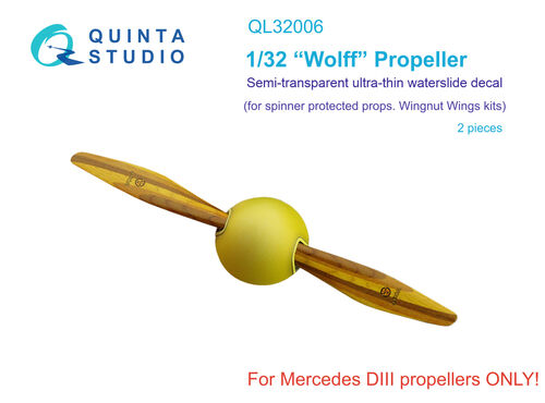 Quinta Studio QL32006 Wooden Propellers Wolff (WNW)