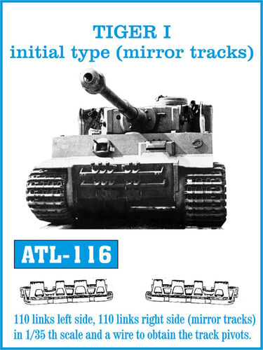 FriulModel 116 Tracks for Tiger I initial type (mirror tracks)