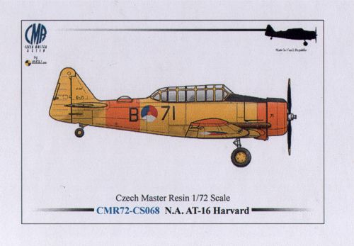 Czech Master Resin 72-CS068 North American AT-16 Harvard - Dutch Texan Conversion Set (designed to be used with Heller kits)