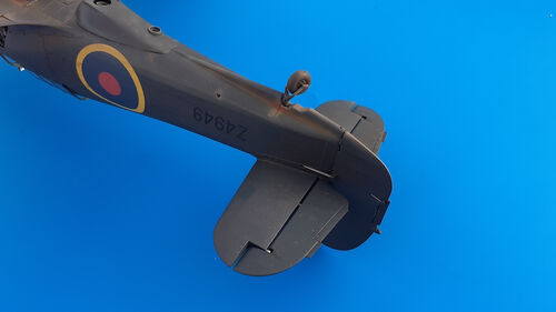Aims 32P050 Hawker Hurricane Mk.I - early tail wheel fork (for Revell kits)