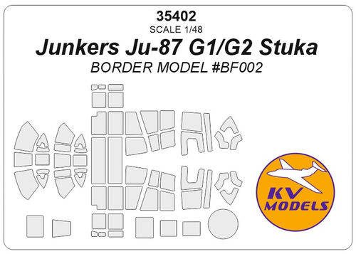 KV Models 35402 Junkers Ju-87 G1/G2 Stuka (Border Model #BF002)