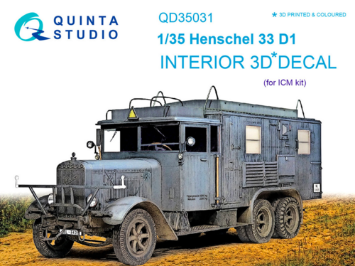 Quinta Studio QD35031 Henschel 33 D1
