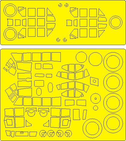 New Ware AM0963 Mistel S1 EXPERT kabuki masks for ICM