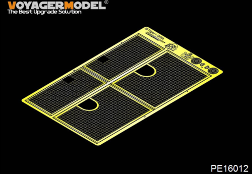 VoyagerModel.Co.Ltd PE16012 WWII German Tiger I grills