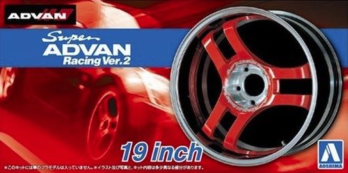 Aoshima 05460 Felgi Super Advan Racing Ver.2 19 Inch