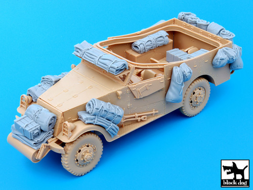Black Dog T35049 US M3A1 Scout Car for Hobby Boss