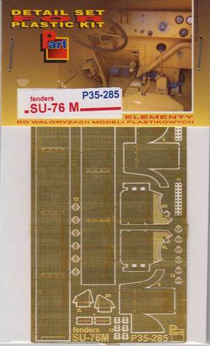Part P35-285 Su-76 fenders / błotniki MiniArt