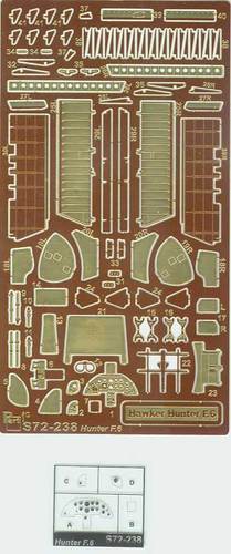 Part S72-238 Hawker Hunter F.6 Revell