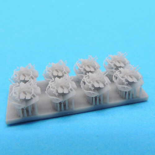 Black Cat Models AC700043b 2 pdr. Pom-Pom Mk.VIII Gun on Quad Mount Mk.VII (8 pcs)