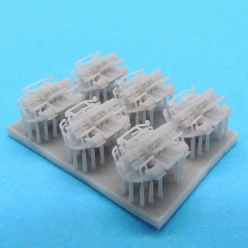 Black Cat Models AC700043c 2 pdr. Pom-Pom Mk.VIII Gun on Octuple Mount Mk.V (6 pcs)