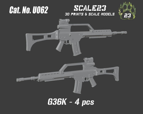 Scale23 35-U062 G36K - 4pcs