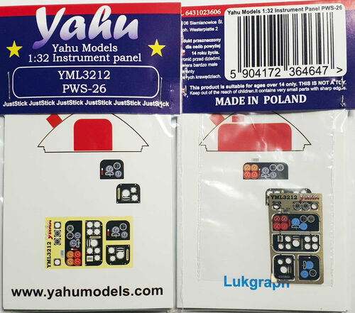Yahu Models L3212 PWS-26 (For Lukgraph)