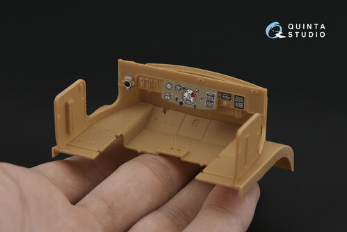 Quinta Studio QD35075 Sd.Kfz.6/1 BN9b - 3D-Printed & Coloured Interior (for Bronco kits)