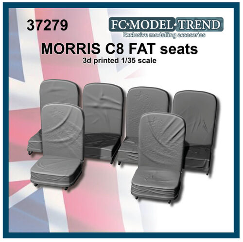 FC ModelTrend 37279 Morris C8 FAT - Seats (3D-printed)