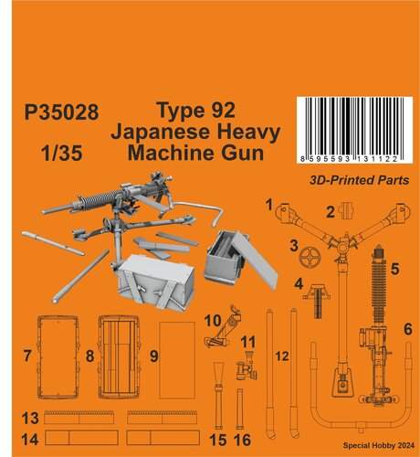 CMK P35028 Type 92 Japanese Heavy Machine Gun