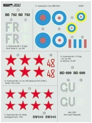 AML D72009 H.Hurricane in USSR Part I
