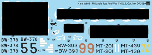 SBS Model D72039 Hans Wind - Finland’s Top Ace WW II Vol.II