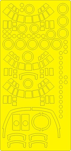 New Ware AM0776 C-130H ADVANCED kabuki masks for Zvezda