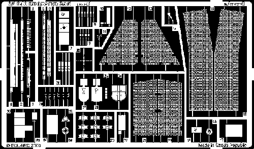 Eduard 35340 Leopard 2A5 TAMIYA