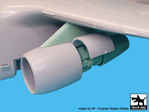 Black Dog A48048 Viking engine for Italeri