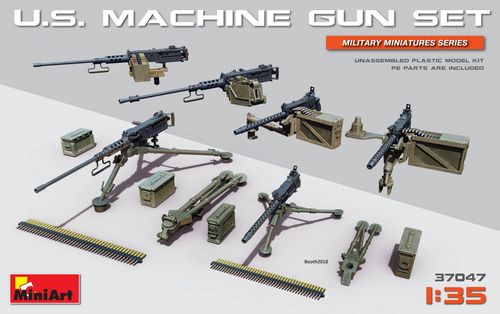 MiniArt 37047 U.S. Machine Gun Set