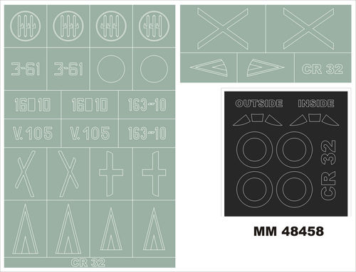 Montex MM48458 Fiat CR32 Special Hobby