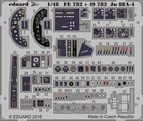 Eduard FE782 Ju 88A-4 ICM 48233