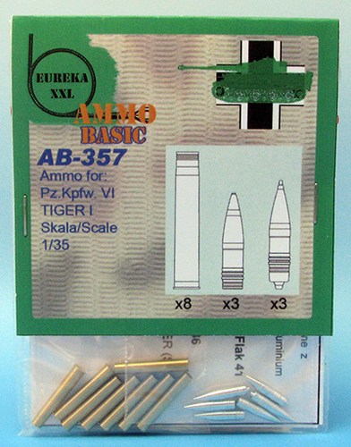Eureka XXL AB-357 Ammo for : Pz.Kpfw. VI, TIGER I