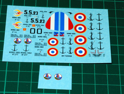 R-Flight RF72058 Nord 1000 / 1001 / 1002 / 1002M - Decals Set (for Heller and Fly Kits)