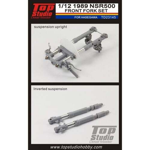 Top Studio TD23145 Honda NSR500 - Front Fork (for Hasegawa Kits)