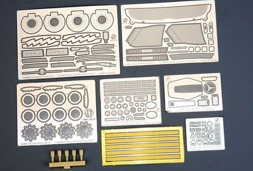 Hobby design HD02-0451 Mercedes-Benz SLR 722- Detail Up PE Set (for Tamiya 24290 Kit)