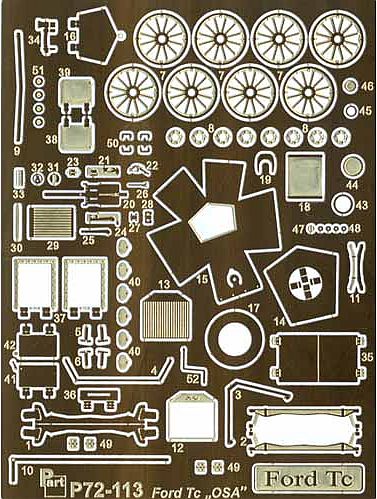 Part P72-113 Ford Tc "OSA" RPM