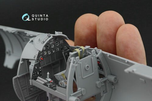 Quinta Studio QD32092 Vought F4U-1D- 3D-Printed & Coloured Interior (for Tamiya kits)