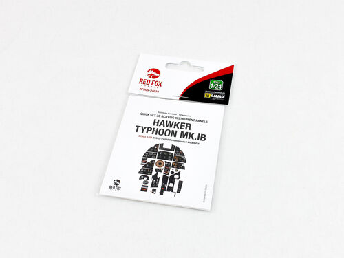 Red Fox Studio QS-24010 Hawker Typhoon Mk.Ib - Instrument Panels (for Airfix kits)