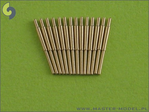 Master SM-700-015 British 4in/45 (10.2 cm) QF HA Marks XVI barrels (14pcs) - most British warships