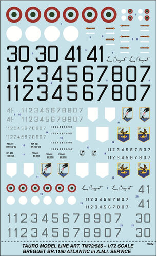 TAURO MODEL 72-585 Breguet Br.1150 Atlantic in Italian Service