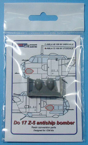 AML A72100 Dornier Do-17 Z-5 - Antiship Bomber Conversion Parts (for ICM kits)
