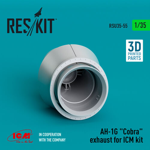 RES/KIT U35-0055 AH-1G 'Cobra' Exhaust For ICM Kit