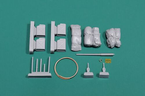 Eureka XXL ER-3570 T17E1 Staghound - Upgrade And Stowage Set (For Bronco Kit)