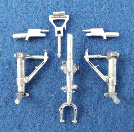 Scale Aircraft Conversions 48092 Lockheed-Martin F-22 A Raptor - Landing Gear (designed to be used with Hasegawa kits)