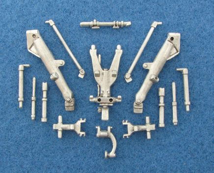 Scale Aircraft Conversions 48037 Sepecat Jaguar - Landing Gear (designed to be used with Airfix, Heller and Revell kits)