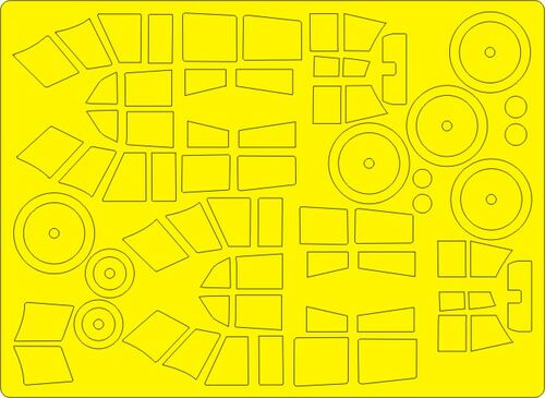 New Ware AM1116 Do 217 J-1/2 ADVANCED Kabuki Masks For Revell 03814