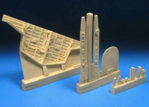 Barracuda Studios R48348 Hawker Sea Fury Gearbay Set