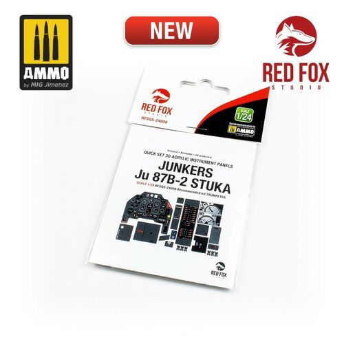 Red Fox Studio QS-24008 Junkers Ju 87B-2 Stuka