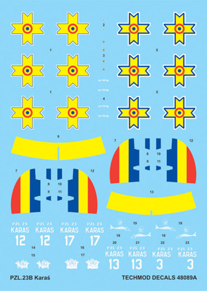 Techmod 48089 PZL.23B Karaś