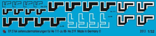Peddinghaus-Decals 2764 Swastikas For He 111-Ju 88-He 219